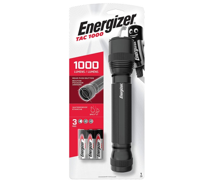 Energizer TAC 1000 6AA 1000L Tactical LED Flashlight PMHT61