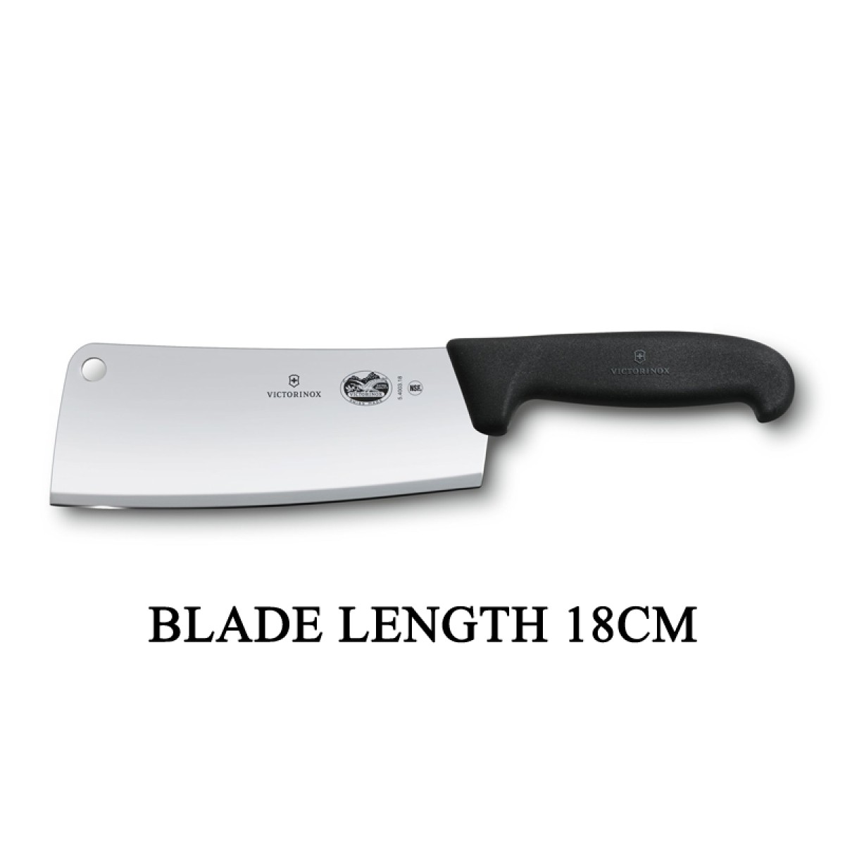 Victorinox Fibrox 18cm Kitchen Cleaver Butcher Fish Vegetable Knife 5. ...