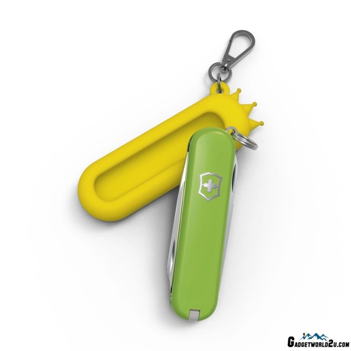 Victorinox Silicone Case Sunny Side Crown Yellow 58mm 4.0450