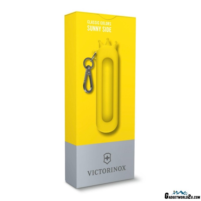 Victorinox Silicone Case Sunny Side Crown Yellow 58mm 4.0450