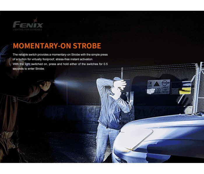 Fenix GL22 750L Cool White With Red Laser Tactical Light