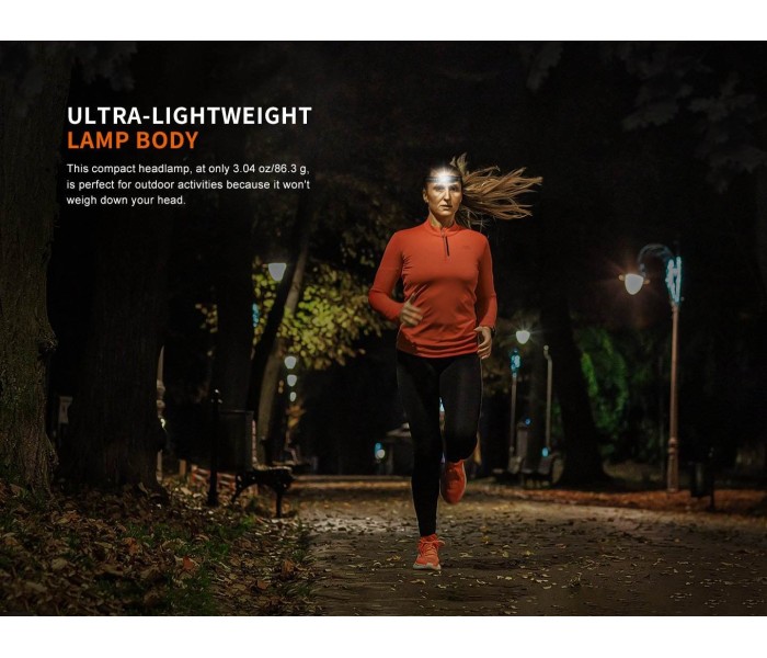 Fenix HM23 V2.0 Luminus SST20 Neutral White LED Red Light 300L Headlamp