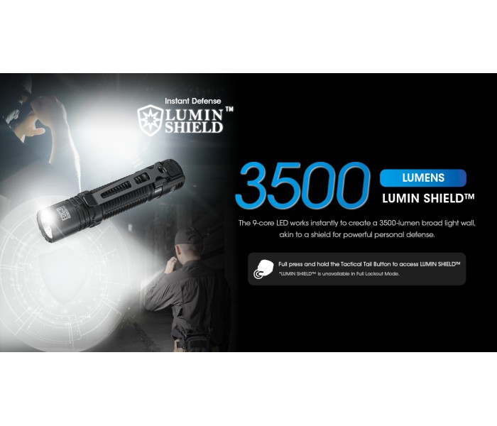 Nitecore EDC31 NiteLab UHi 20 MAX LED 3500L High Performance EDC USB ...