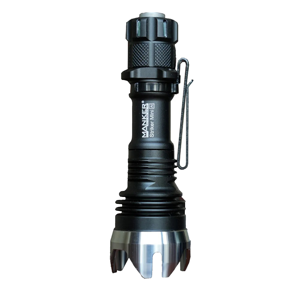 Manker Striker Mini BLACK Osram KW CSLNM1.TG Cool White LED 635L ...